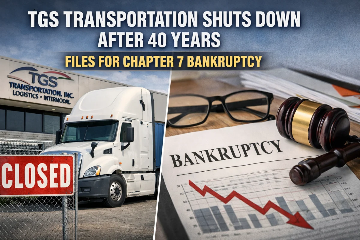 TGS Transportation Shuts Down After 40 Years, Files Chapter 7 ...